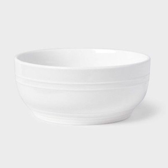 Threshold | Dining | 2pc Stoneware Westfield Dinnerware Set White ...